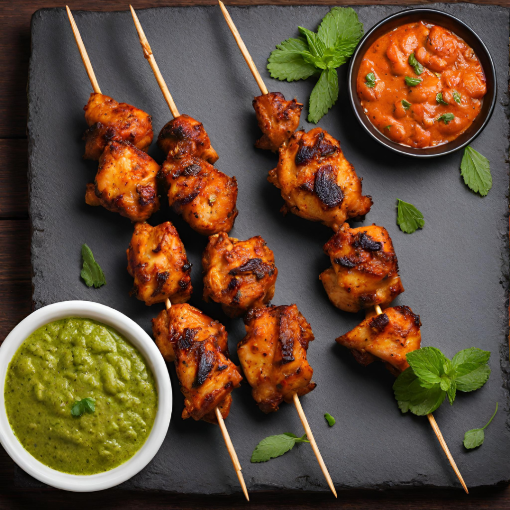 Saffron malai chicken tikka - Naina's Indian Kitchen Bar & Grill